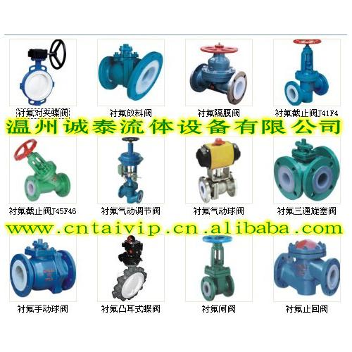 衬氟阀门，衬PO阀门，温州衬F46阀门(WCB+F46、F4) - 温州诚泰流体设备有限公司 - 化工设备网