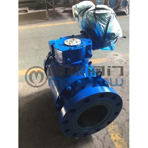 蜗轮硬密封球阀Q347Y-25C DN350(Q347Y-25C DN350) - 浙江摩根阀门有限公司 - 化工设备网