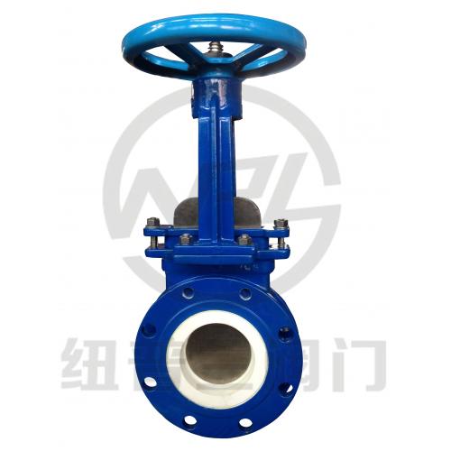PZ73TC-10C 手动耐磨陶瓷刀型闸阀(PZ73TC-10C) - 浙江纽普兰阀门有限公司 - 化工设备网