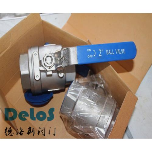 Q11F-16P 不锈钢二片式内螺纹球阀【304】(q11f-（16-25）P) - 温州德洛斯阀门有限公司 - 化工设备网