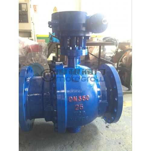 蜗轮硬密封球阀Q347Y-25C DN350(Q347Y-25C DN350) - 浙江摩根阀门有限公司 - 化工设备网